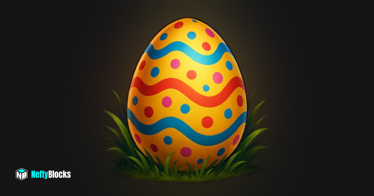 Easter Egg 2025 #6986 | NeftyBlocks | The #1 Trade to Earn NFT Marketplace on WAX