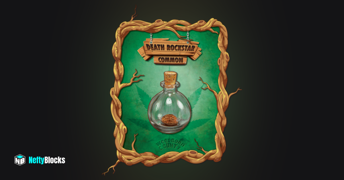 Death Rockstar #4712 | NeftyBlocks | The #1 Trade to Earn NFT ...