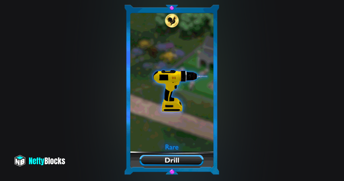 Drill #15 | NeftyBlocks | The #1 Trade to Earn NFT Marketplace on WAX