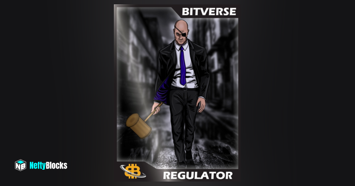 Regulator #848 | NeftyBlocks | The #1 Trade to Earn NFT Marketplace on WAX