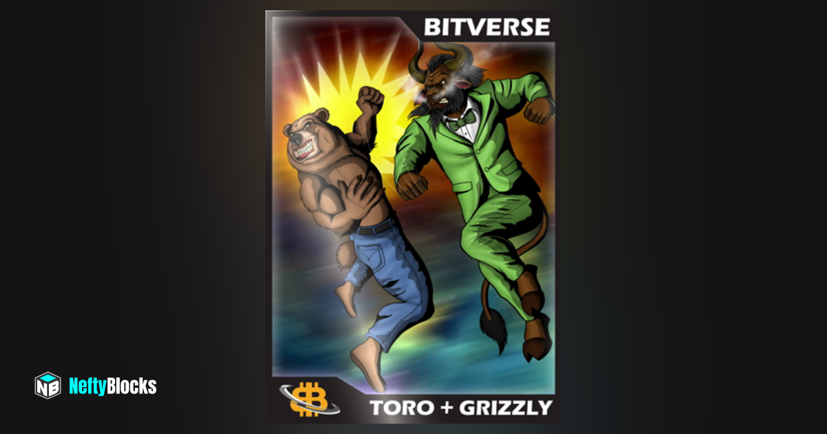 Toro+Grizzly #453 | NeftyBlocks | The #1 Trade to Earn NFT Marketplace ...