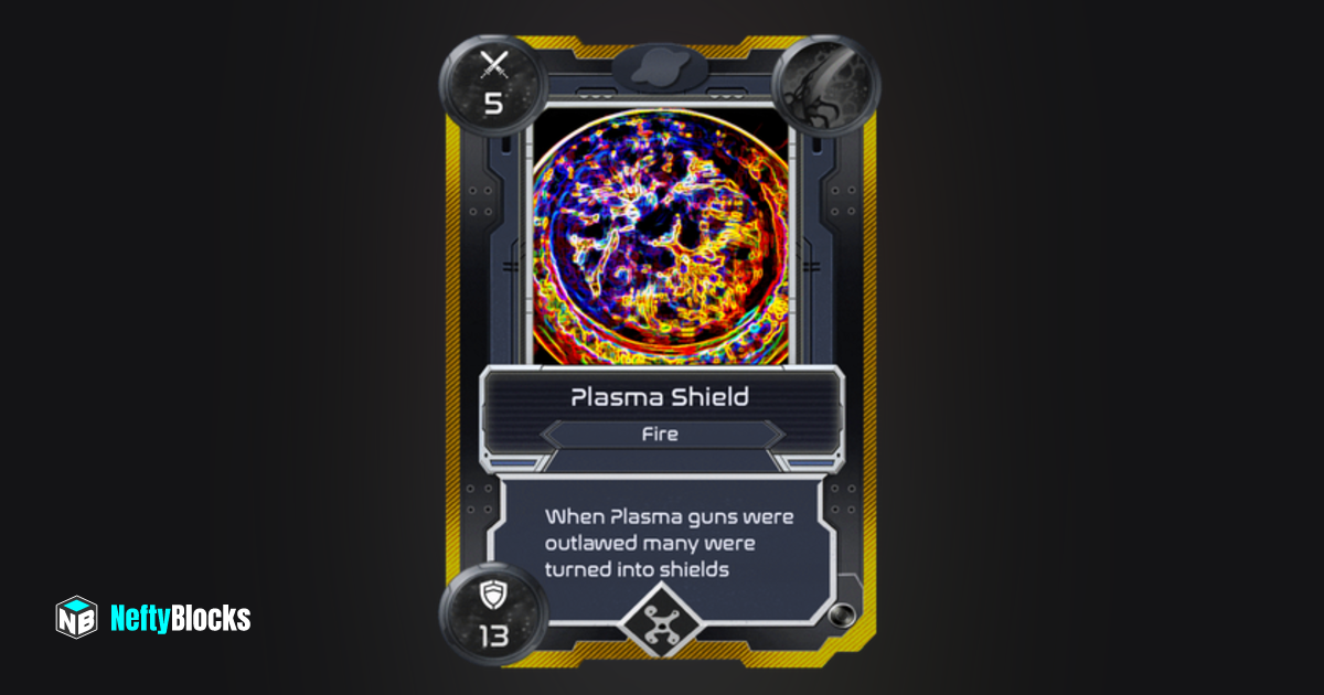 Plasma Shield #25 | NeftyBlocks | The #1 Trade to Earn NFT Marketplace ...