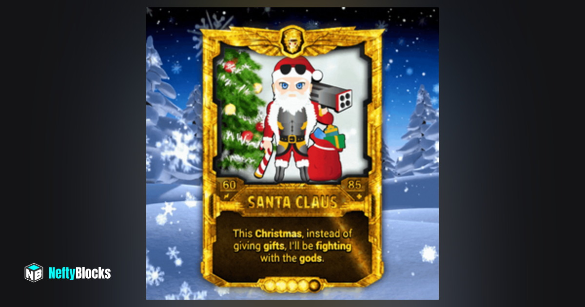 Santa Claus | Legendary #89 | NeftyBlocks | The #1 Trade to Earn NFT ...