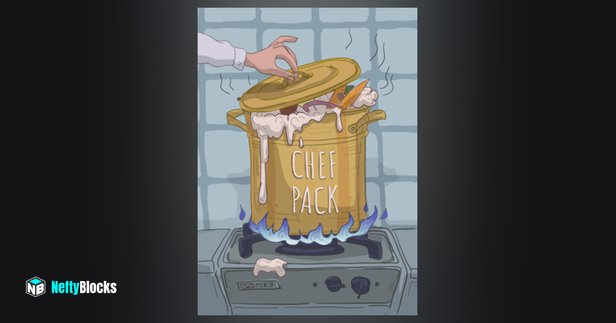 Chef Pack #373 | NeftyBlocks | The #1 Trade to Earn NFT Marketplace on WAX