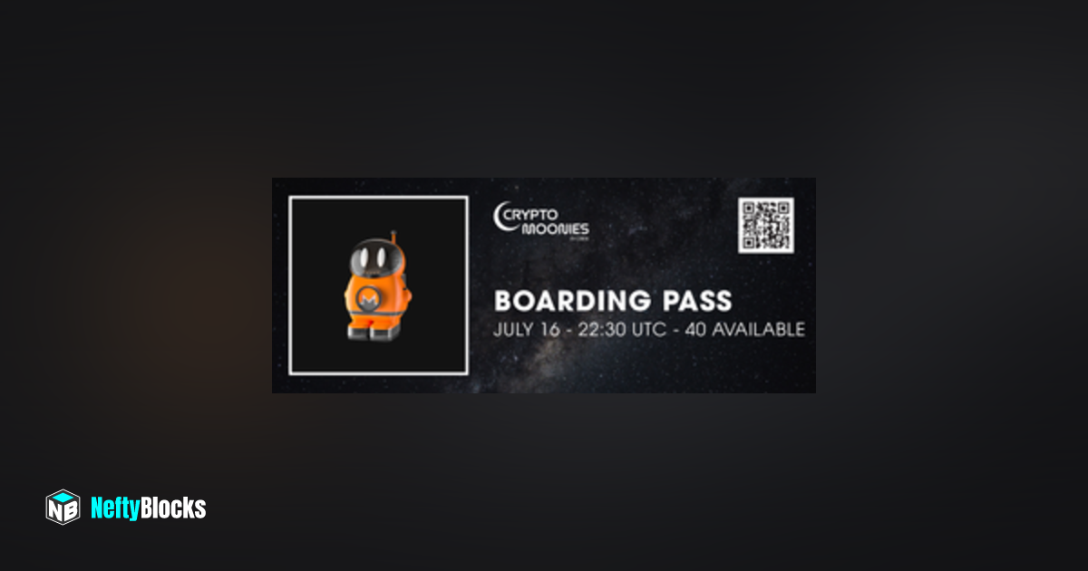 Major Monero Drop Pass #75 | NeftyBlocks | The #1 Trade to Earn NFT Marketplace on WAX