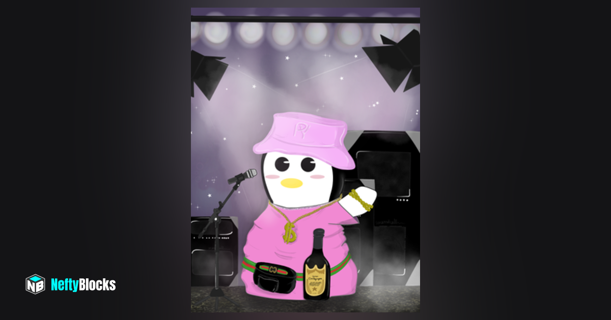 Lil Icy - The Rapper Penguin #48 | NeftyBlocks | The #1 Trade to Earn ...