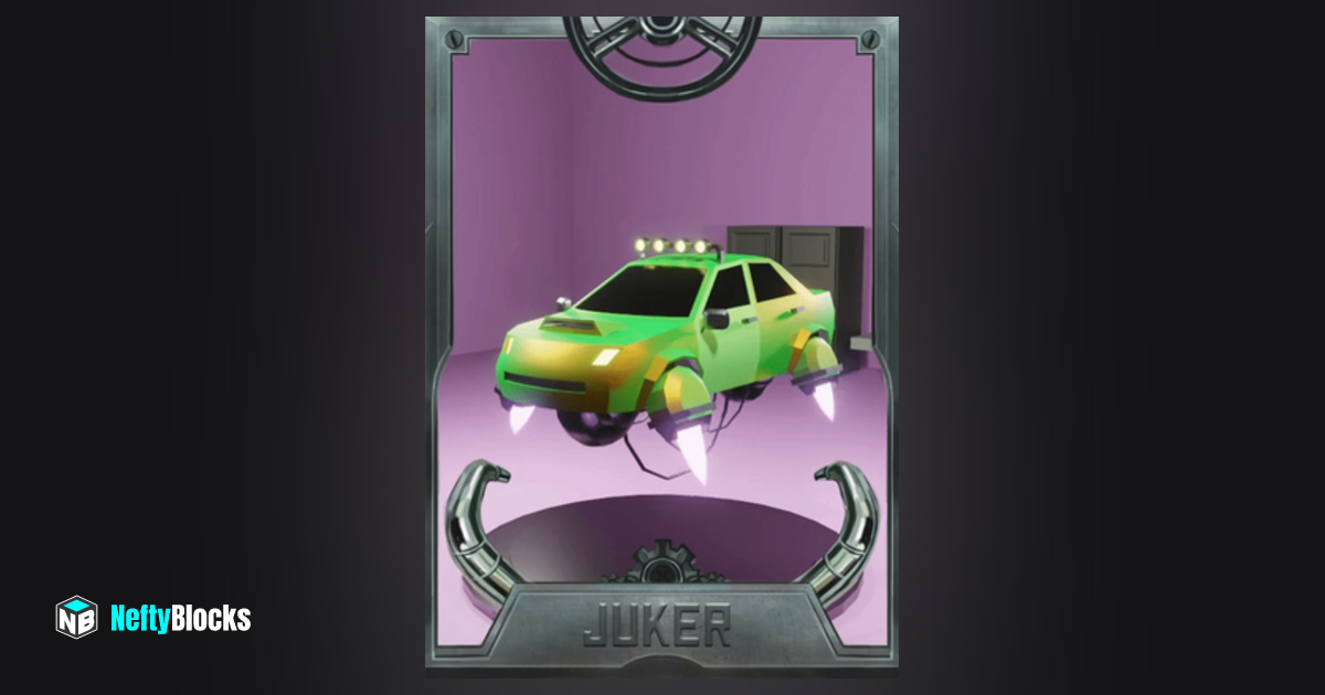 Juker #109 | NeftyBlocks | The #1 Trade to Earn NFT Marketplace on WAX