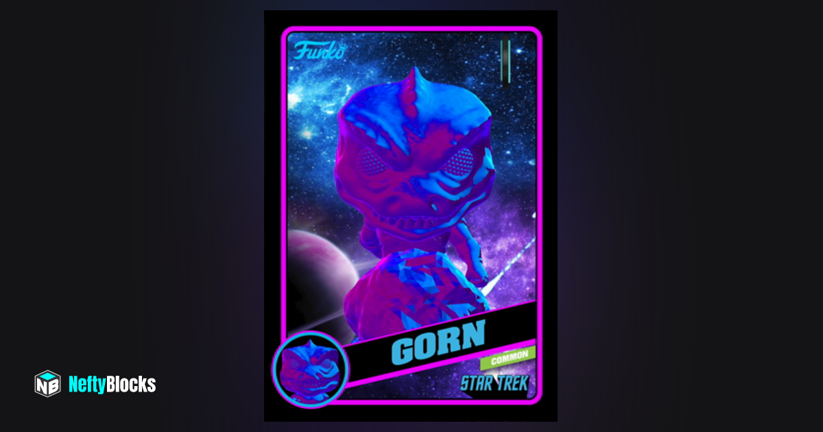 Gorn #231 | NeftyBlocks | The #1 Trade to Earn NFT Marketplace on WAX