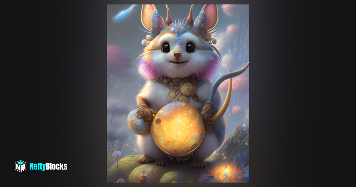 Fae Mouse #7 | NeftyBlocks | The #1 Trade to Earn NFT Marketplace on WAX