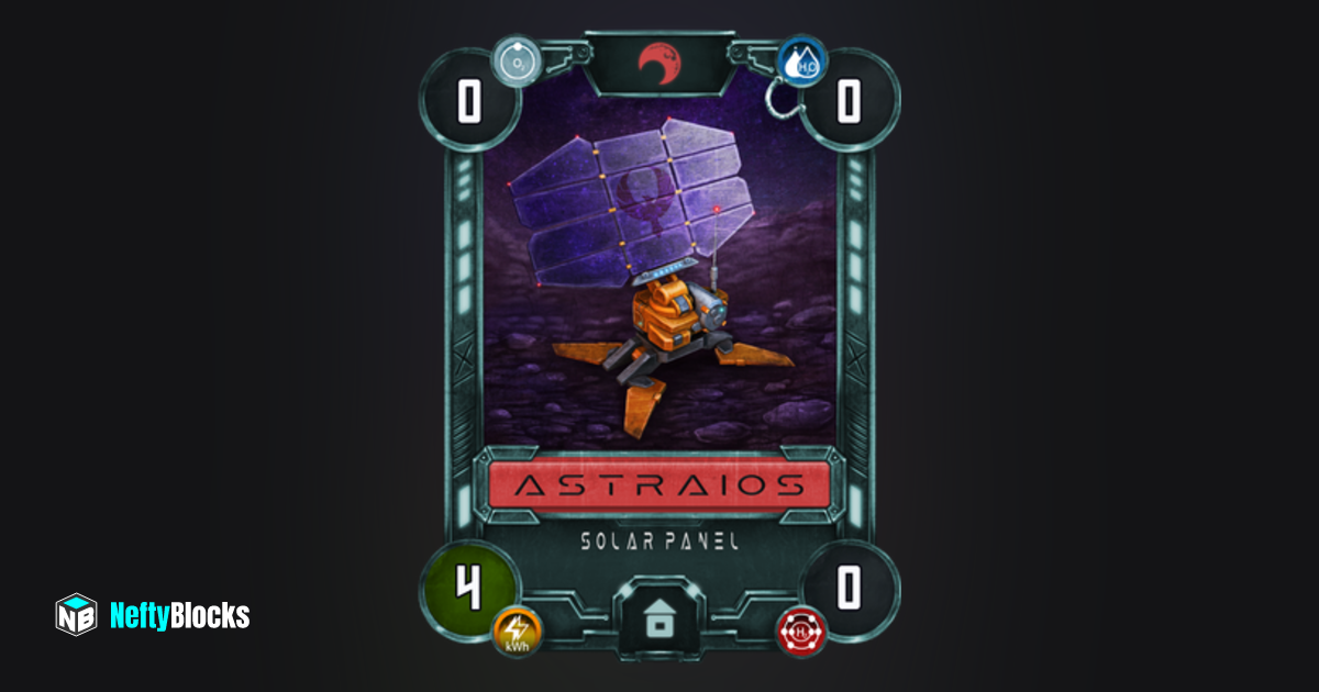 Astraios #281 | NeftyBlocks | The #1 Trade to Earn NFT Marketplace on WAX