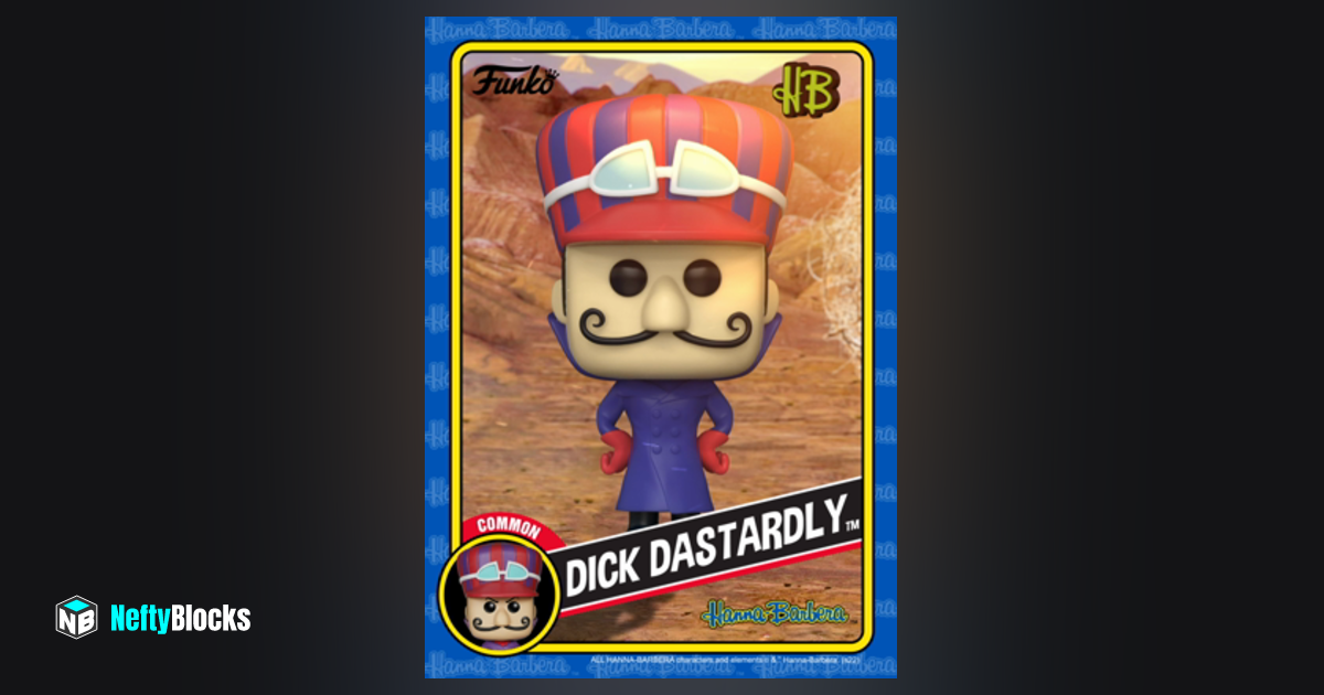 Dick Dastardly #3601 | NeftyBlocks | The #1 Trade to Earn NFT ...