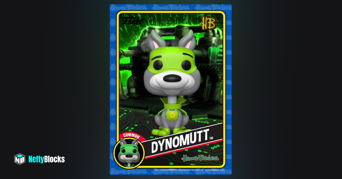 Dynomutt #1754 | NeftyBlocks | The #1 Trade to Earn NFT Marketplace on WAX