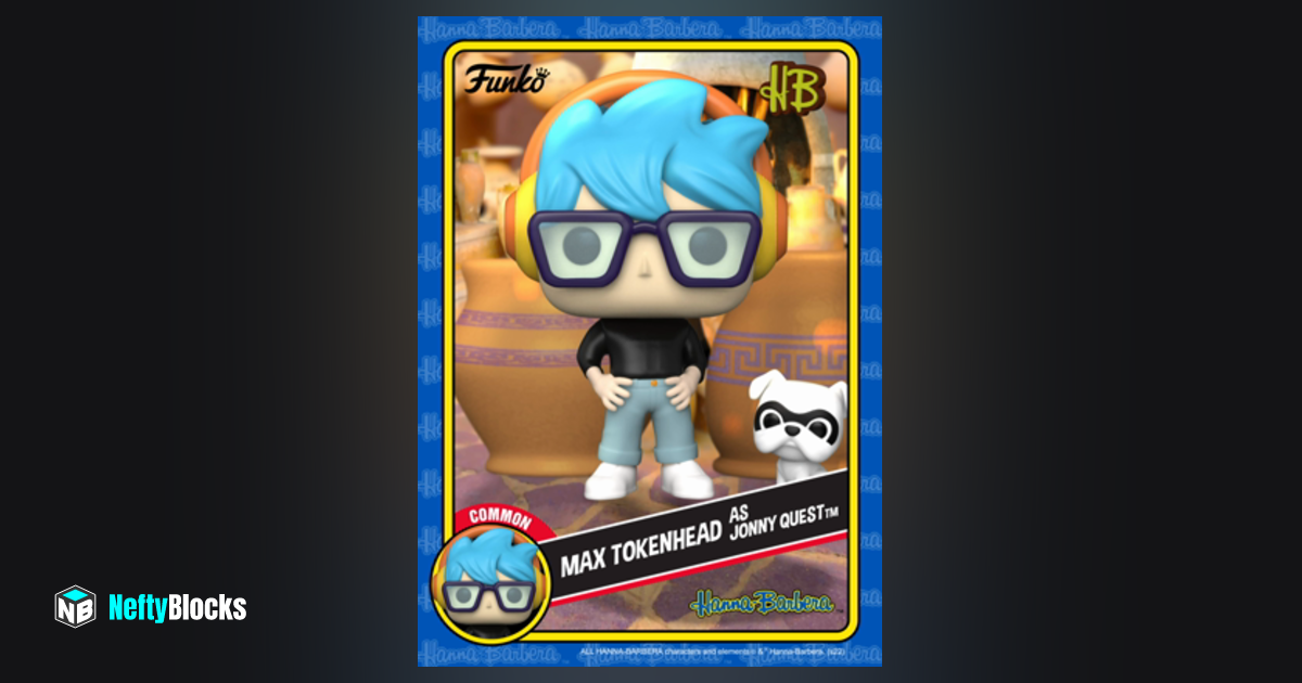 Max TokenHead as Jonny Quest #2854 | NeftyBlocks | The #1 Trade to Earn ...