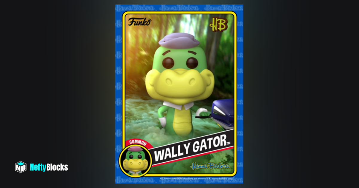 Wally Gator #1263 | NeftyBlocks | The #1 Trade to Earn NFT Marketplace ...