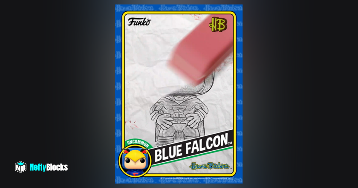 Blue Falcon #539 | NeftyBlocks | The #1 Trade to Earn NFT Marketplace ...