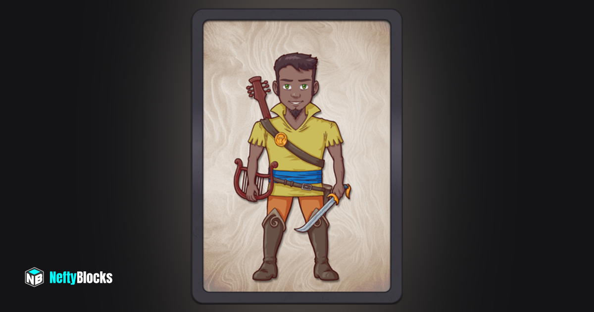 Bard #138 | NeftyBlocks | The #1 Trade to Earn NFT Marketplace on WAX