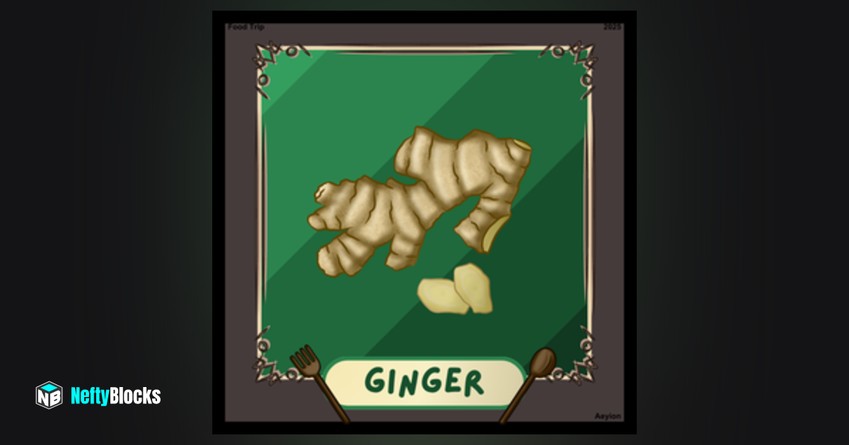 Ginger #12 | NeftyBlocks | The #1 Trade to Earn NFT Marketplace on WAX