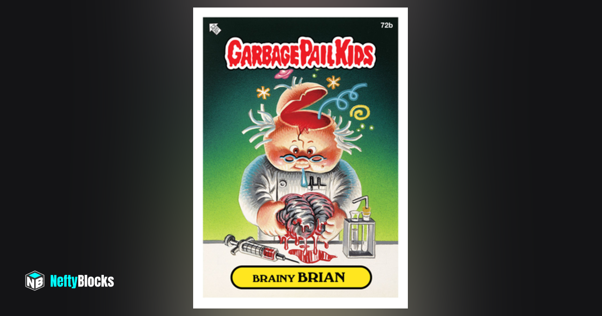 Brainy Brian #611 | NeftyBlocks | The #1 Trade to Earn NFT Marketplace ...