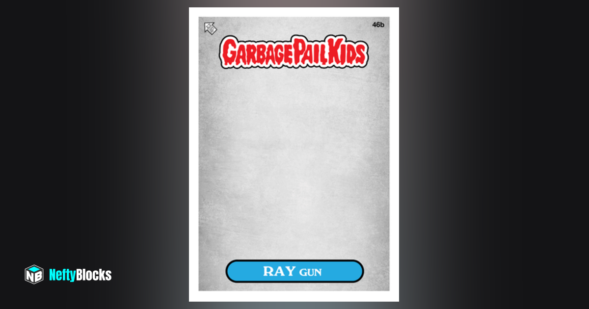 Ray Gun #55 | NeftyBlocks | The #1 Trade to Earn NFT Marketplace on WAX