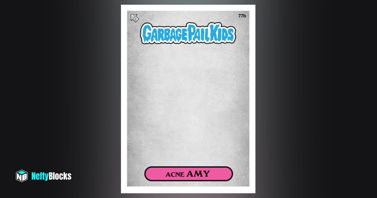 Acne Amy | NeftyBlocks | The #1 Trade to Earn NFT Marketplace on WAX