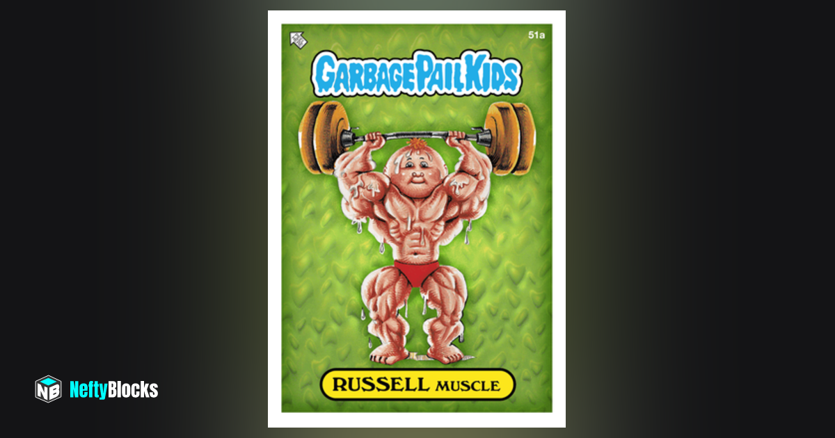 Russel Muscle #101 | NeftyBlocks | The #1 Trade to Earn NFT Marketplace ...