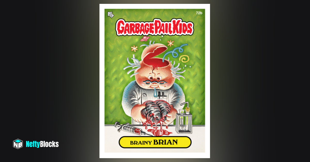 Brainy Brian | NeftyBlocks | The #1 Trade to Earn NFT Marketplace on WAX