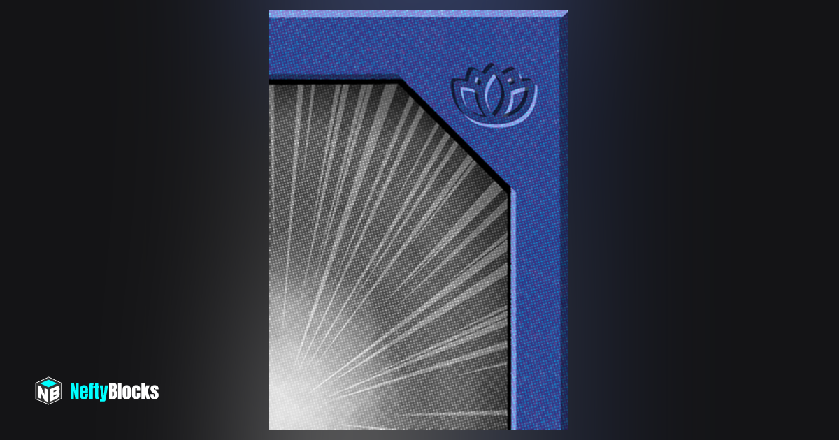 Top Right Frame - Blue #601 | NeftyBlocks | The #1 Trade to Earn NFT ...