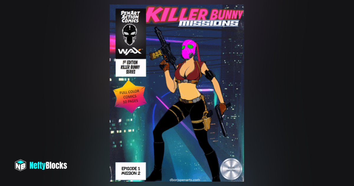 KB M2 Episode 1 Full Color 10 #35 | NeftyBlocks | The #1 Trade to Earn NFT Marketplace on WAX