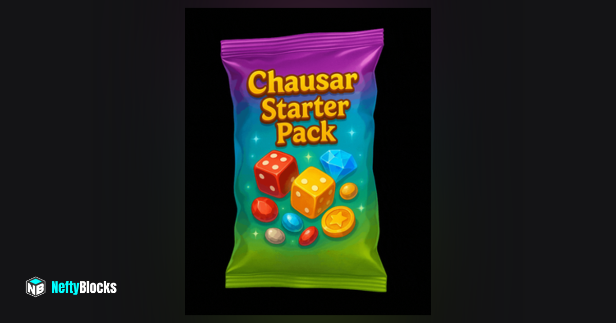 Chausar Starter Pack #814 | NeftyBlocks | The #1 Trade to Earn NFT ...