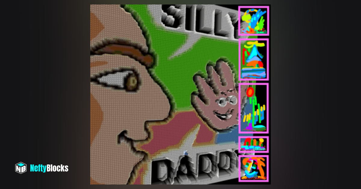 Silly Daddy Comics Abstract | NeftyBlocks | The #1 Trade to Earn NFT ...