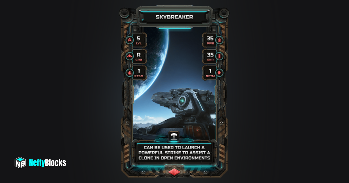 Skybreaker | NeftyBlocks | The #1 Trade to Earn NFT Marketplace on WAX