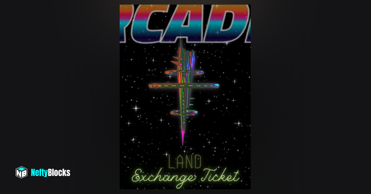 Q-Land Ticket | NeftyBlocks | The #1 Trade to Earn NFT Marketplace on WAX