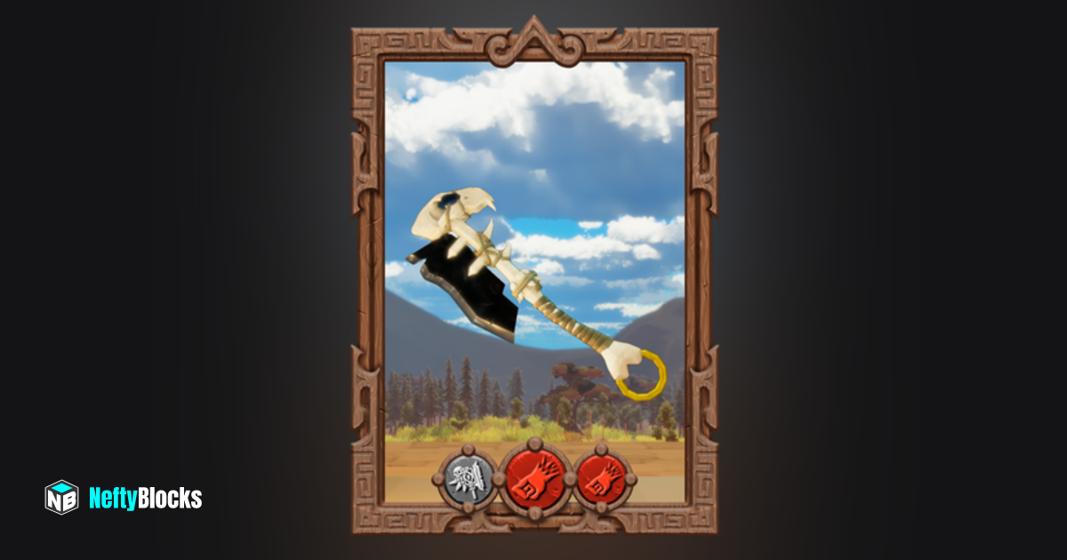 Axe Of Strength #116 | NeftyBlocks | The #1 Trade to Earn NFT ...