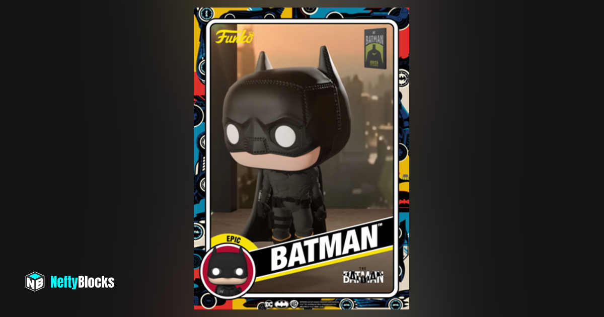 Batman #2393 | NeftyBlocks | The #1 Trade to Earn NFT Marketplace on WAX