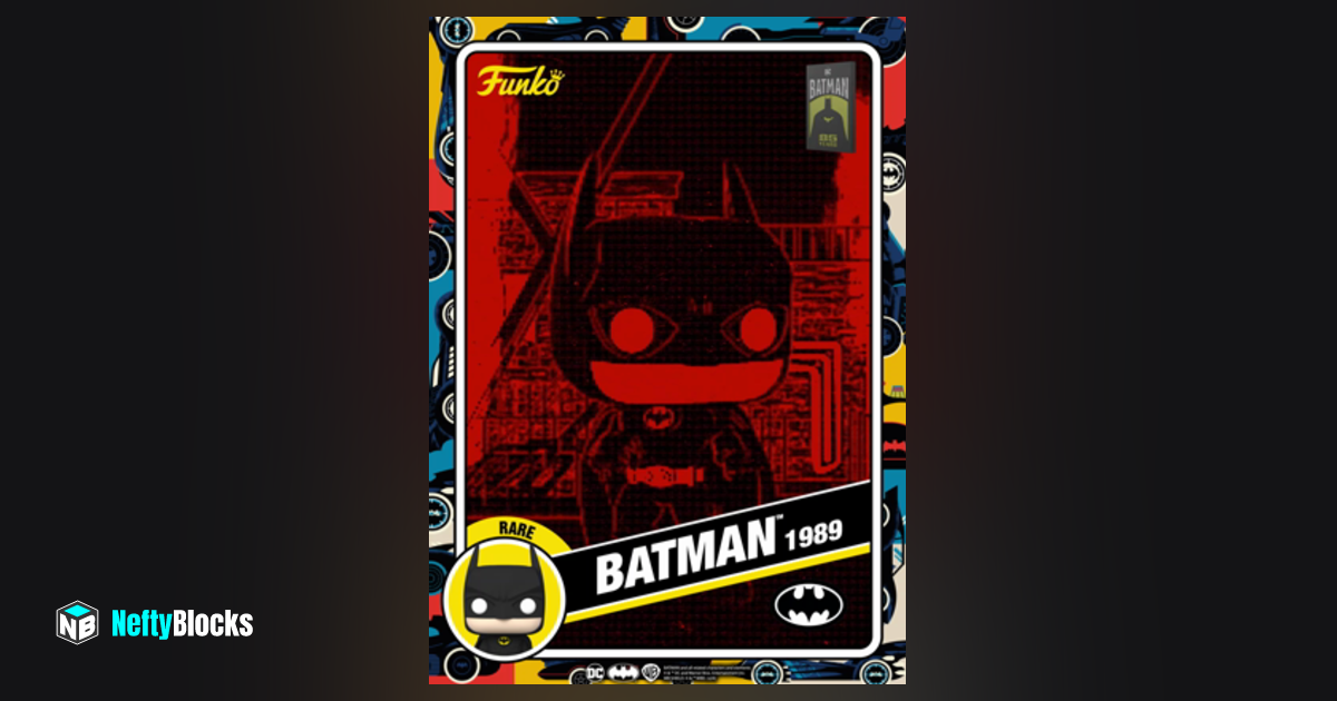Batman 1989 #21 | NeftyBlocks | The #1 Trade to Earn NFT Marketplace on WAX