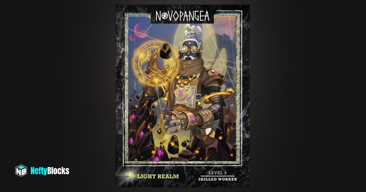 Light Realm Skilled Worker #463 | NeftyBlocks | The #1 Trade to Earn ...