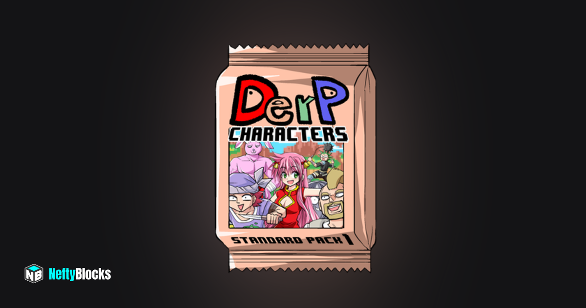 Derp Character Pack I | NeftyBlocks | The #1 Trade to Earn NFT ...