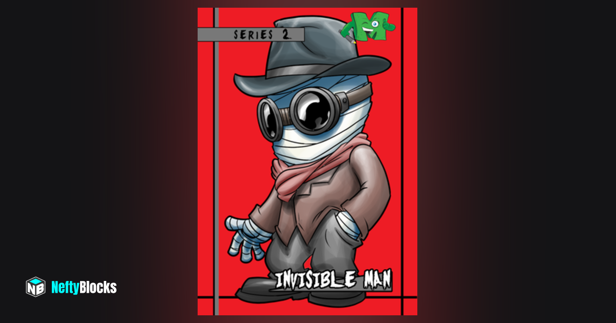 Invisible Man #40 | NeftyBlocks | The #1 Trade to Earn NFT Marketplace ...