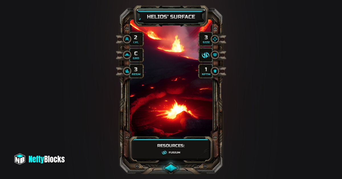 Helios' Surface | NeftyBlocks | The #1 Trade to Earn NFT Marketplace on WAX