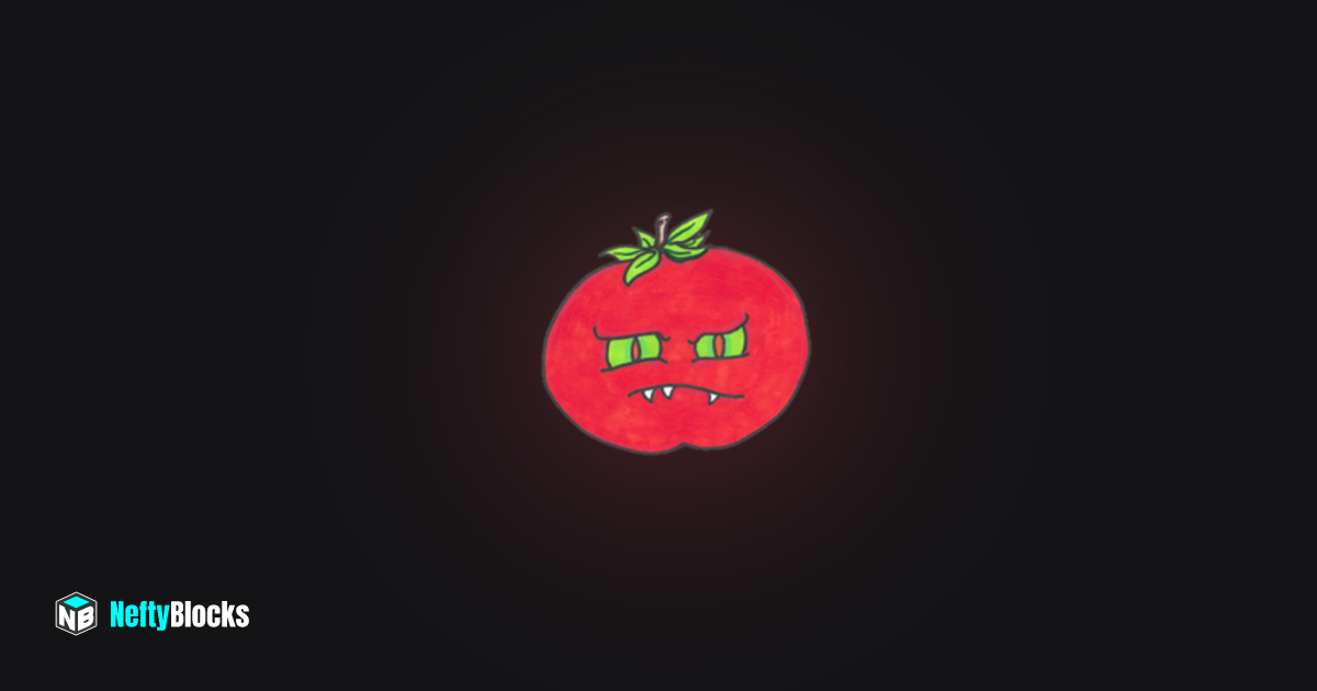 Tomato #424 | NeftyBlocks | The #1 Trade to Earn NFT Marketplace on WAX
