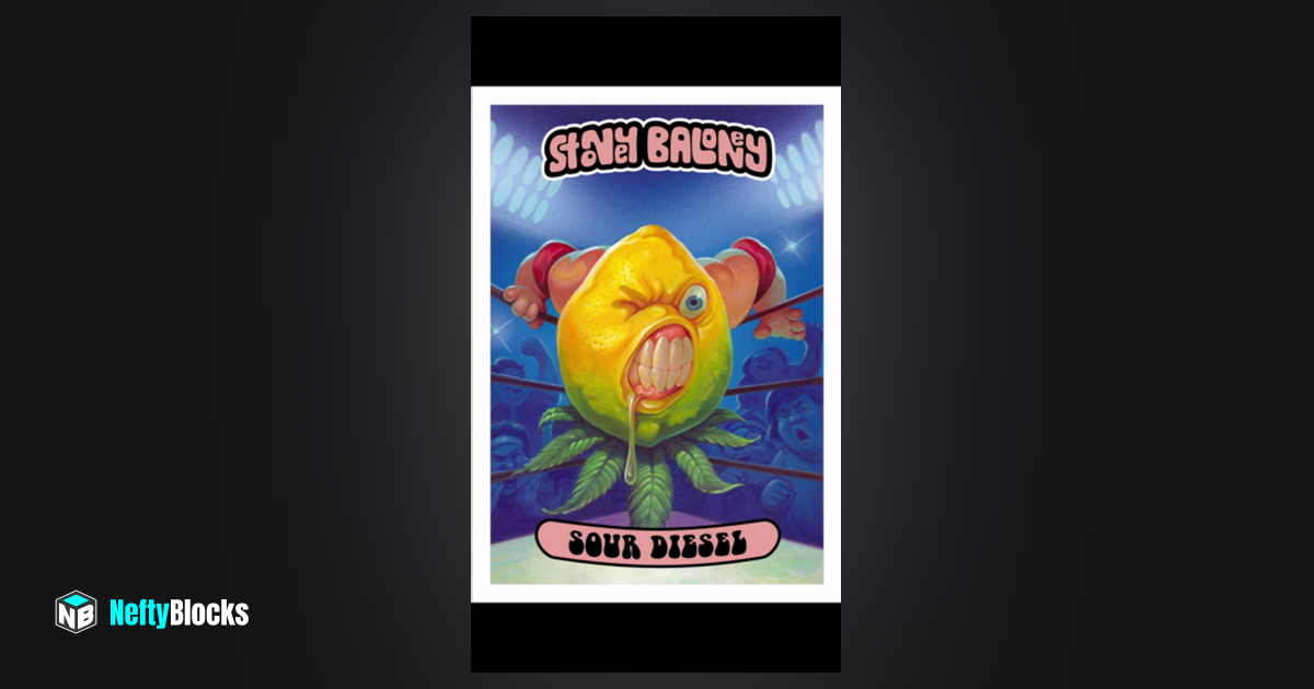 Sour Diesel #29 | NeftyBlocks | The #1 Trade to Earn NFT Marketplace on WAX