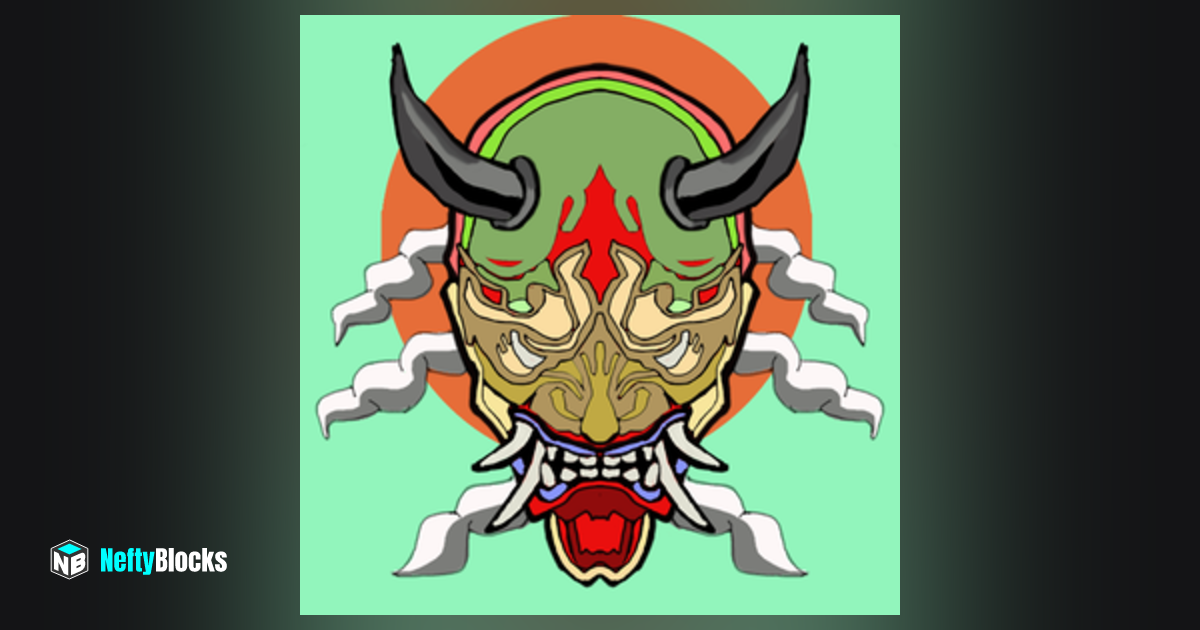 Oni #101 #1 | NeftyBlocks | The #1 Trade to Earn NFT Marketplace on WAX