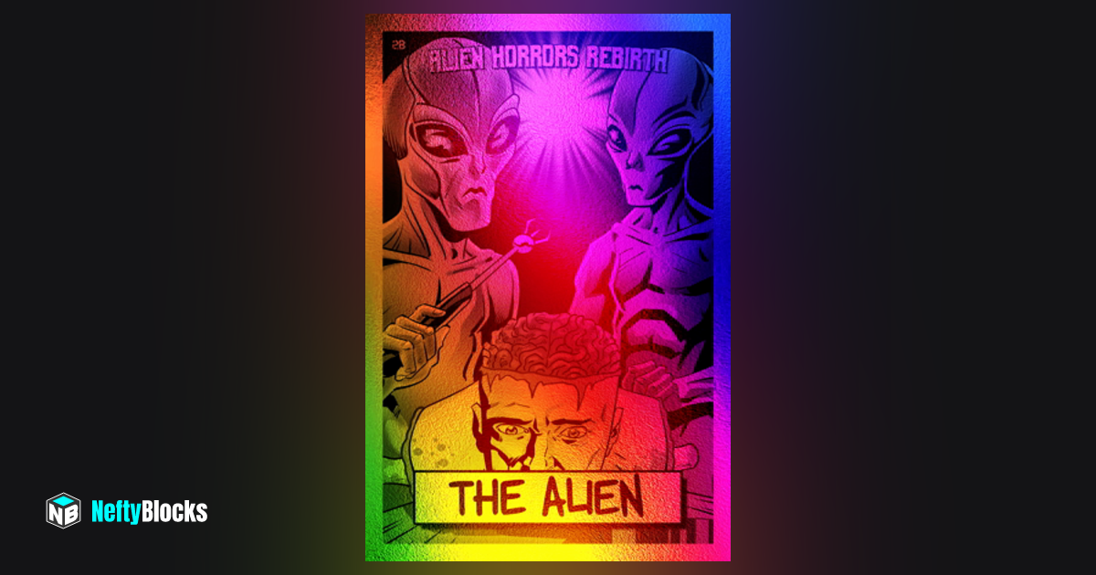 The Alien | NeftyBlocks | The #1 Trade to Earn NFT Marketplace on WAX