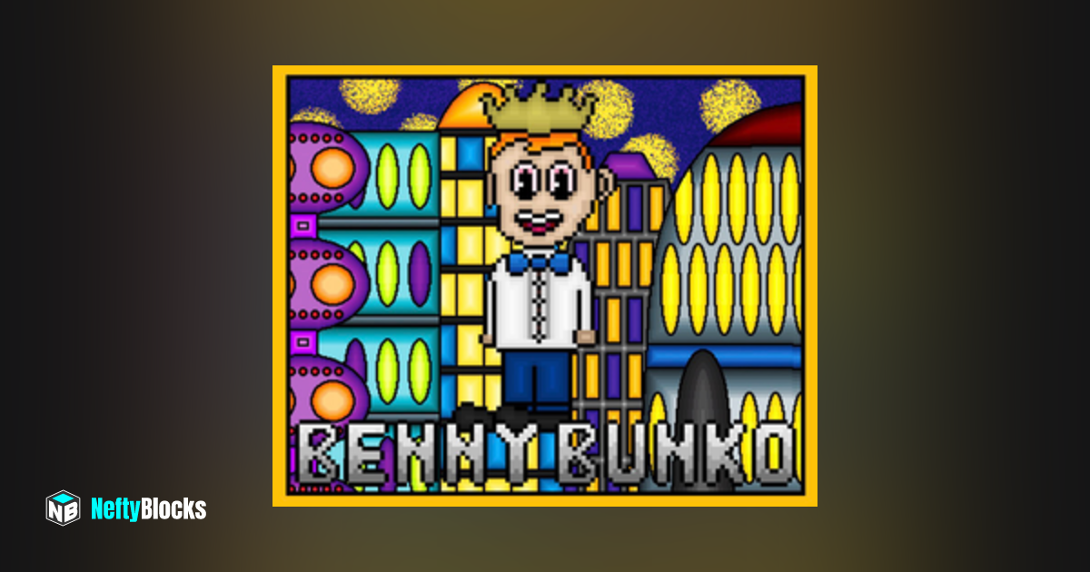 Benny Bunko #206 | NeftyBlocks | The #1 Trade to Earn NFT Marketplace ...