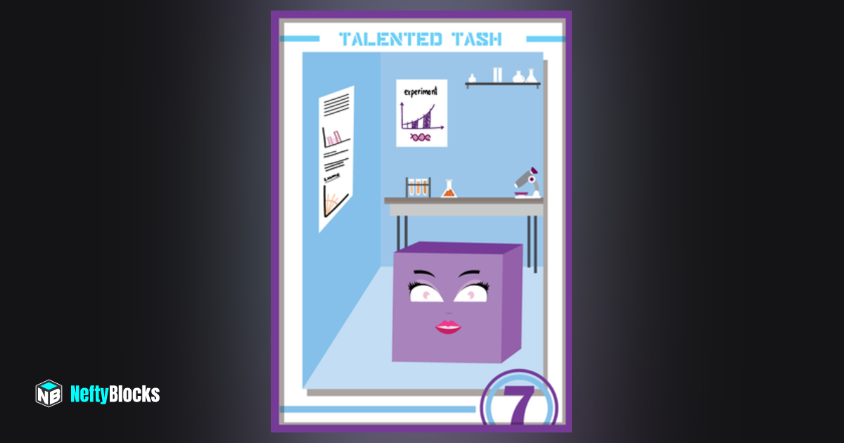 Talented Tash #183 | NeftyBlocks | The #1 Trade to Earn NFT Marketplace ...