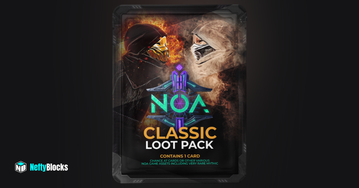 Classic Loot Pack | NeftyBlocks | The #1 Trade to Earn NFT Marketplace on WAX