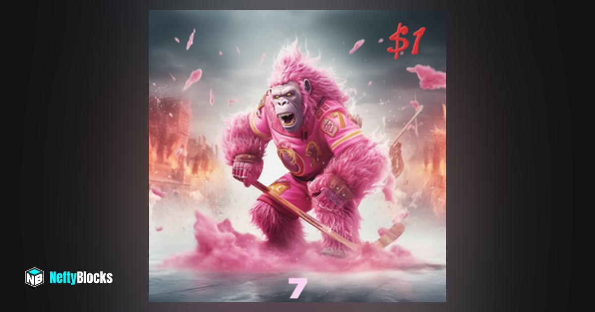 Hockey Chip #2 Watch to earn redeemable. lasvegasape #7 | NeftyBlocks ...