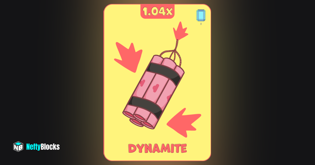 Dynamite I #75 | NeftyBlocks | The #1 Trade to Earn NFT Marketplace on WAX