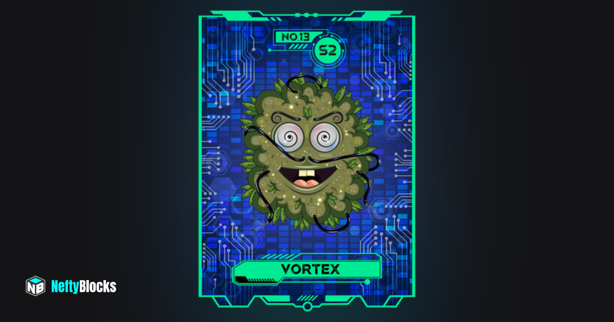 Vortex #4 | NeftyBlocks | The #1 Trade to Earn NFT Marketplace on WAX