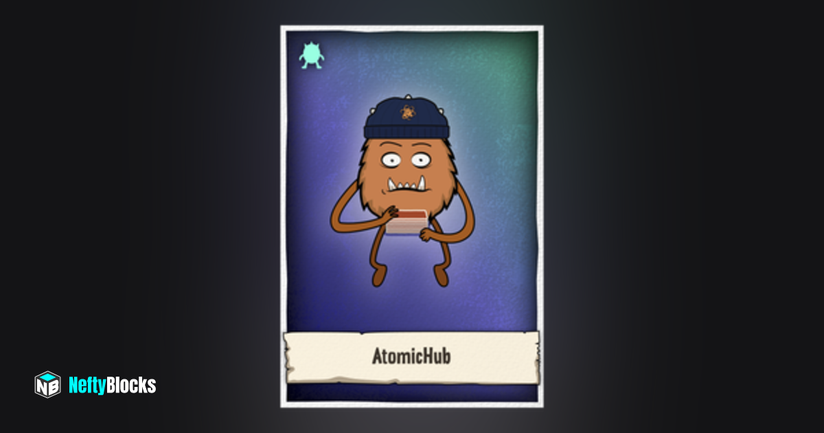 AtomicHub - Card Dealer #14 | NeftyBlocks | The #1 Trade to Earn NFT Marketplace on WAX